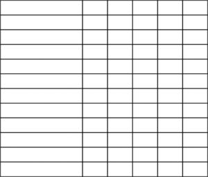 Free Printable Blank 6 Column Chart Template - Free Printable Chart