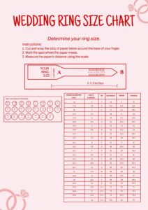 Printable Ring Size Chart Pdf - Free Printable Chart